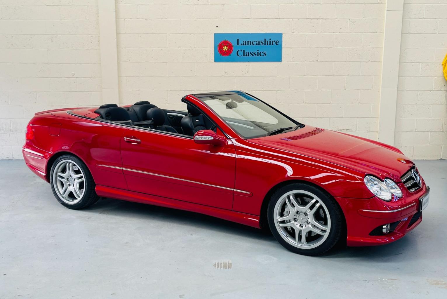 Mercedes CLK 55 AMG Convertible from Lancashire Classics